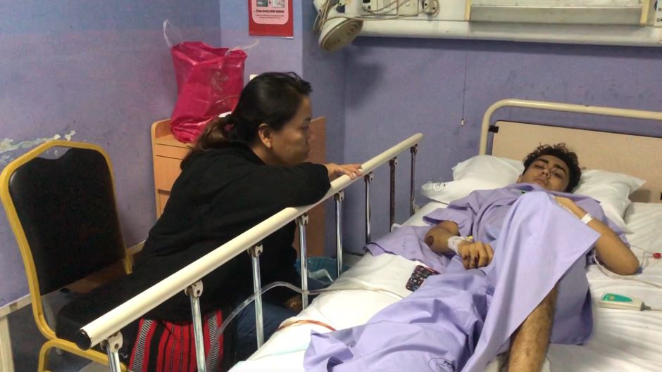 Urat kaki putus 5cm, Haziq masih bertarung dengan kesakitan - “Tolong ...