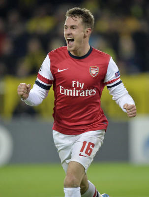 Borussia Dortmund 0 Arsenal 1: Aaron Ramsey Jaring Gol Ke-13 Musim Ini ...