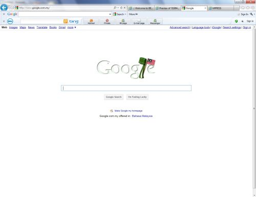 Google Papar Logo Khas Raya-Merdeka - Semasa | mStar