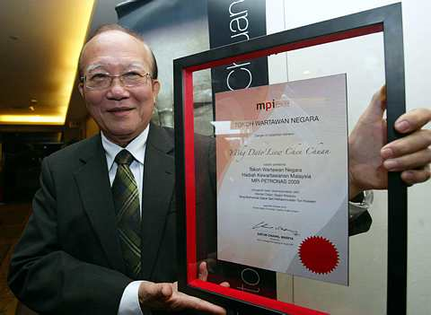 C.C Liew Tokoh Wartawan Negara Kelapan... - Semasa | mStar